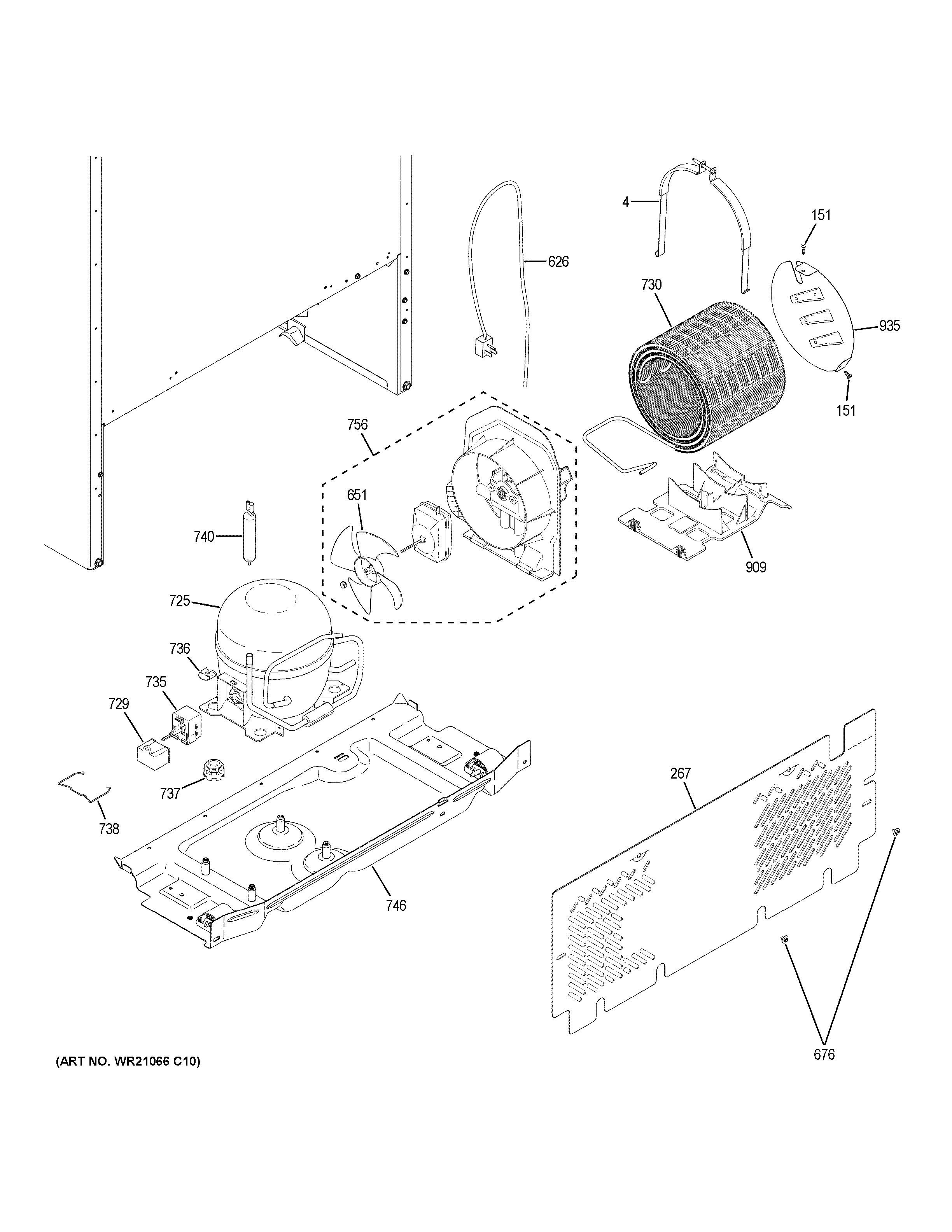 GIE18GSHMRSS General Electric Appliance Parts