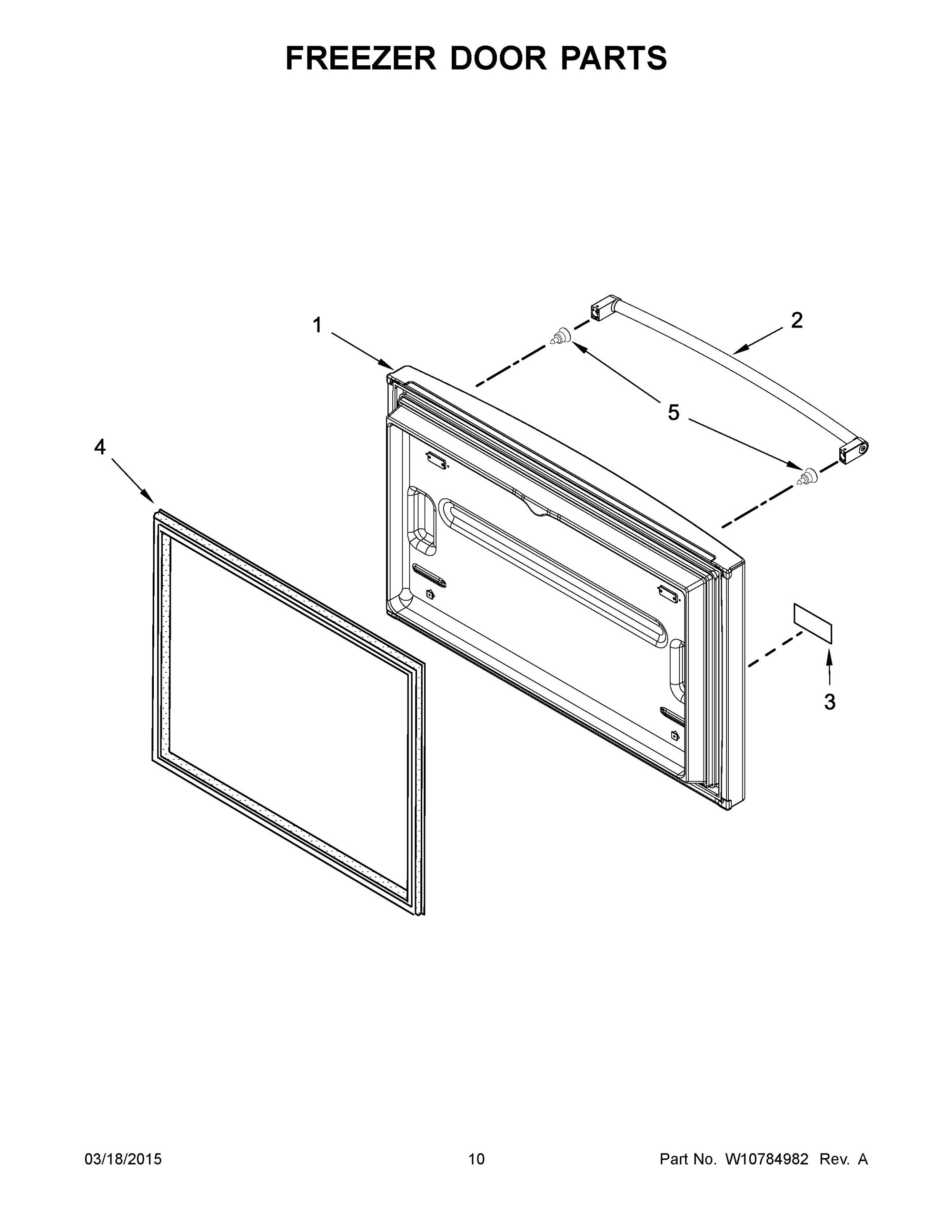 KRFC300ESS00 | Freezer Door Parts | Refrigerator | French Door ...