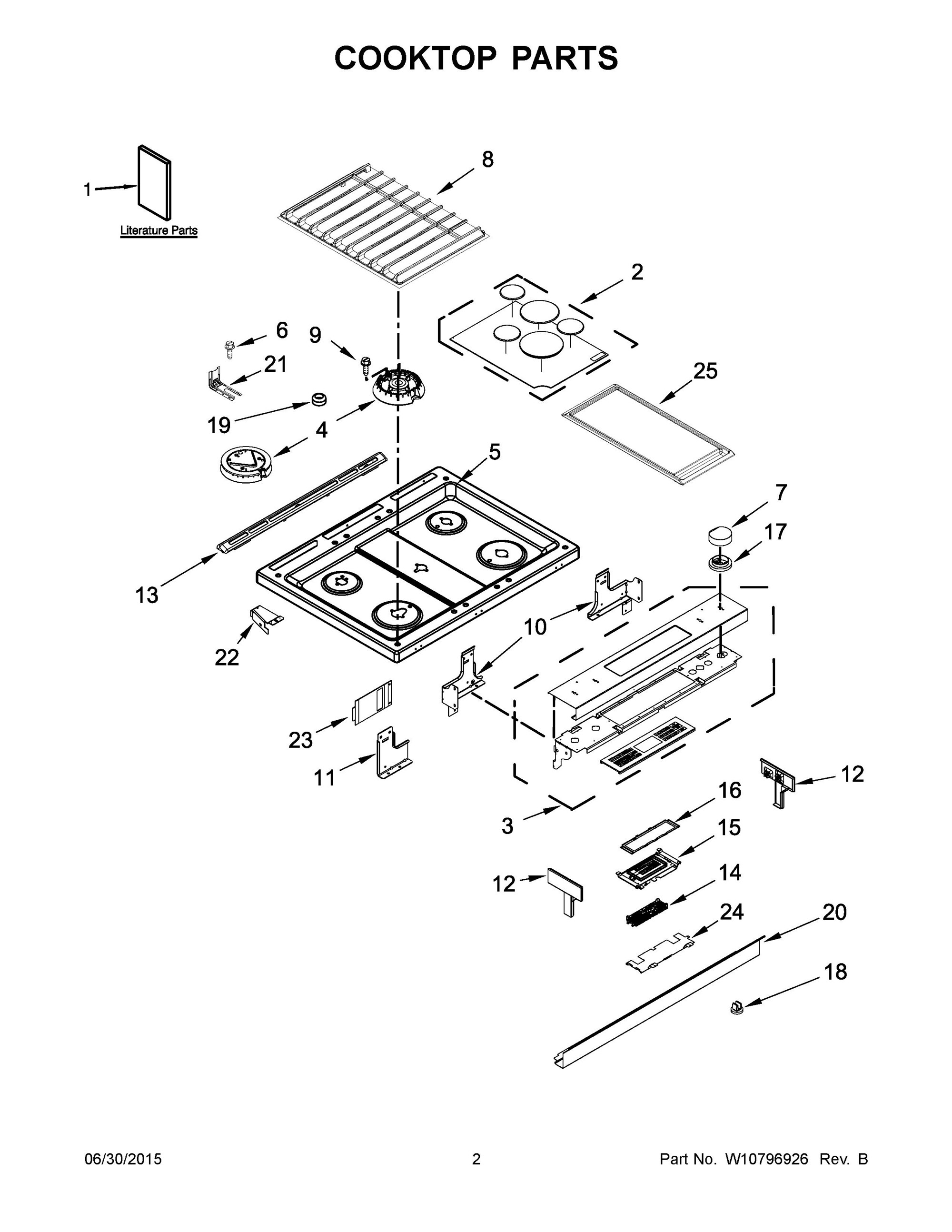 KSDB900ESS0 | Cooktop Parts | Range | 5-Burner Dual Fuel Convection ...